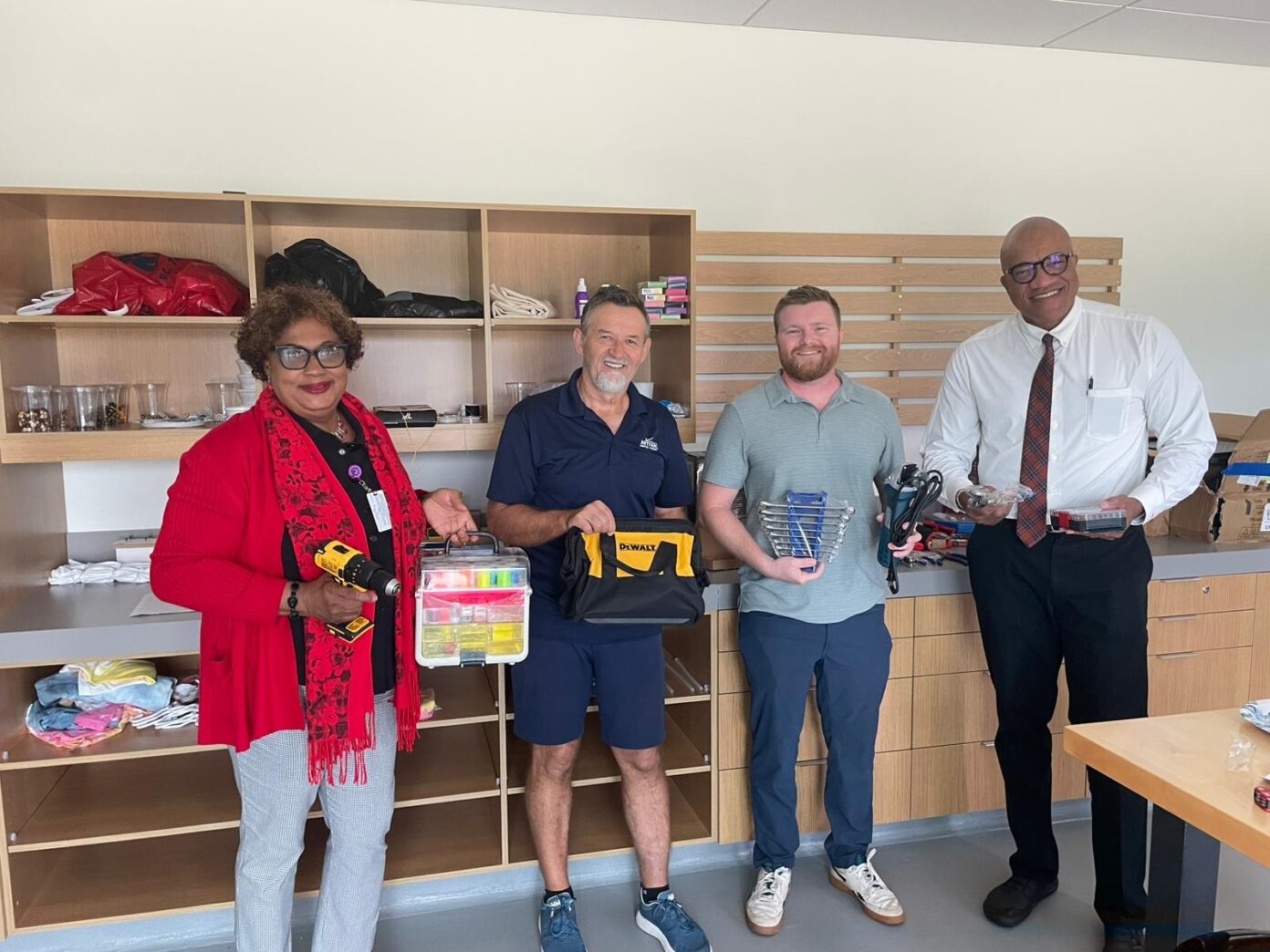 Woodworking and sewing equipment donated to Poinciana - Cayman Compass