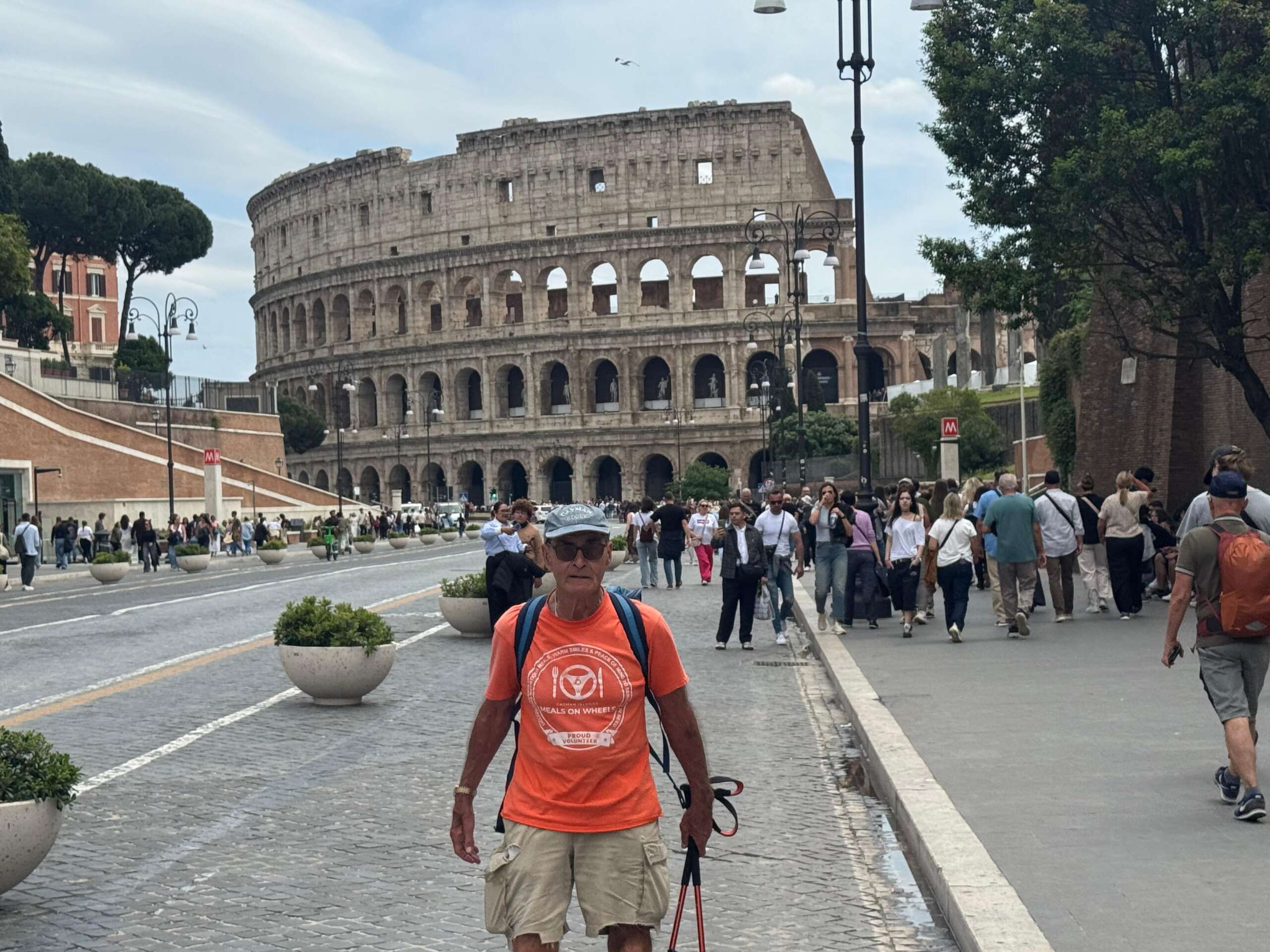 Haines raises thousands for Meals on Wheels on the road to Rome ...