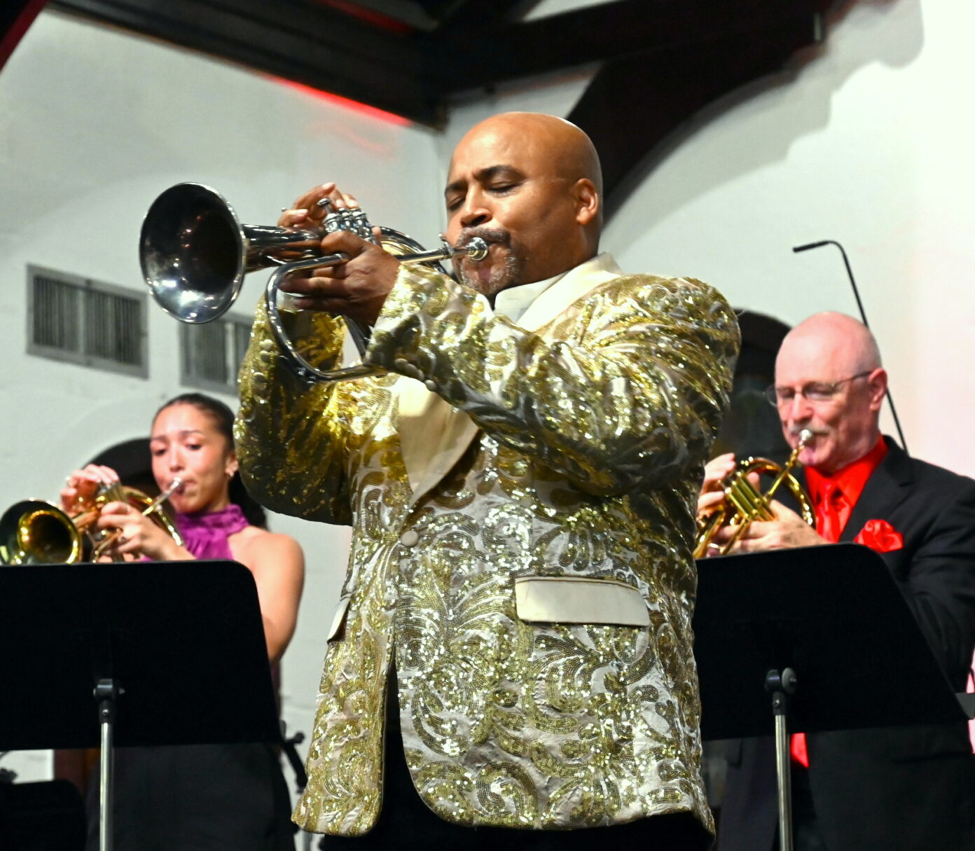 Rodney Marsalis and his brass band marches in and wows the CayMusicA ...